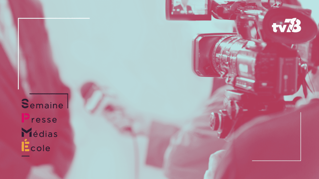 Semaine de la Presse : des élèves de première en immersion à tv78 | tv78
